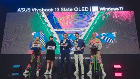 Asus Vivobook Slate Oled Resmi Diluncurkan Di Indonesia Bisa Jadi Tablet Maupun Laptop