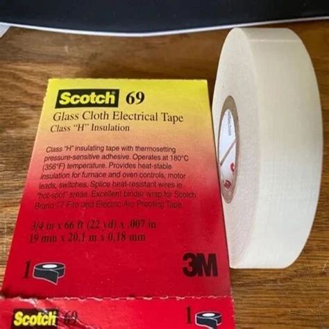 White 3m Glass Cloth Electrical Tape 69 At ₹ 1330piece In Noida Id