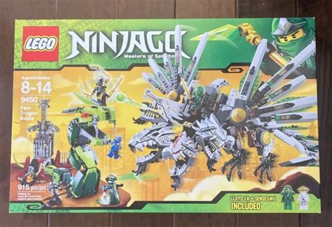 Lego Ninjago Epic Dragon Battle 9450 Lego Ninjago Lego 9450