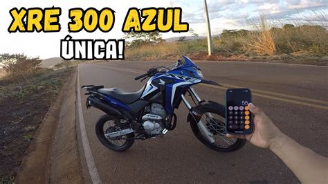 QUANTO GASTEI NA XRE PRA DEIXAR AZUL YouTube