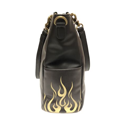 Elvis Motorcycle Flames Tote Bag Graceland Official Store
