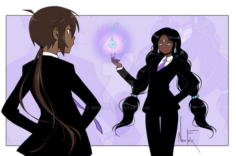 Corvus Meeting The Lady By Neofox On Deviantart