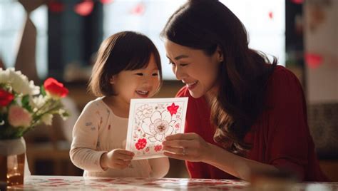 사랑 스러운 행복 한 어머니 와 자녀 의 초상화 Ai 생성 이미지