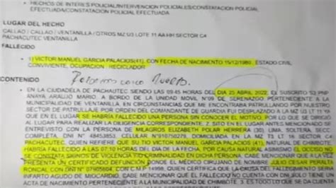 Delincuente Figuraba Como Fallecido En El Reniec Y La Pnp Lo Descubre