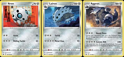 Pokemon Aron Card