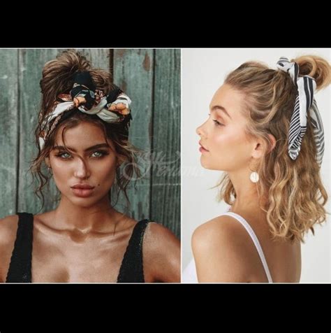 19 яки плажни фризури с шал за секси визия през лятото Снимки За Жената