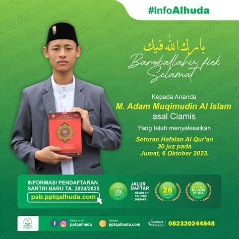 Khotmul Quran Oleh Ananda Muhammad Adam Muqimudin Al Islam Pptq Al