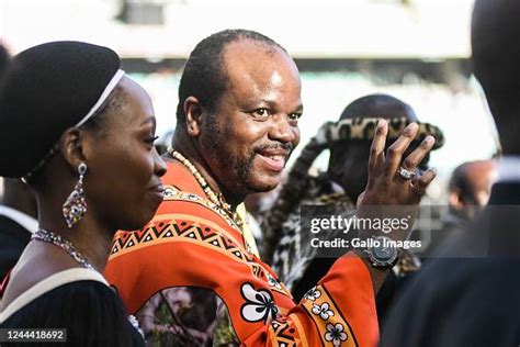 Mswati Iii Eswatini King At The Certificate Handover Ceremony At