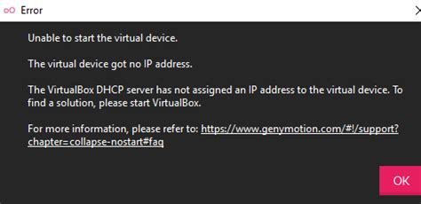 Error De Genymotion Despues De Actualizar Virtualbox Androfast