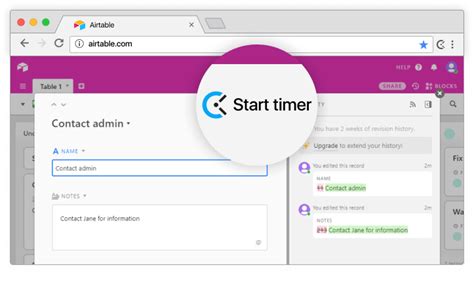 free airtable time tracker clockify™