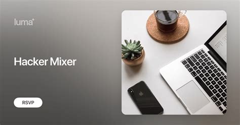 Sravani K On Linkedin Hacker Mixer · Luma