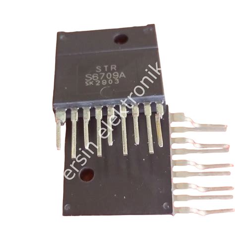 Str S6709 10a Off Line Switching Regulator With Bipolar Switching Transistor Sanken Orjinal