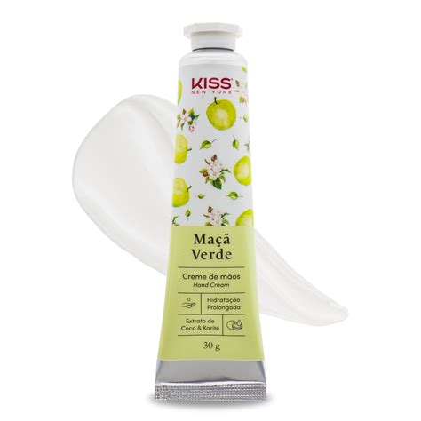 Creme para as mãos Maçã Verde Kiss New York Gabriela Bigai