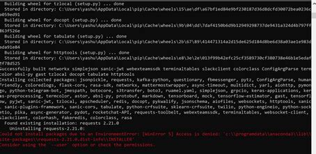 Python Winerror Access Denied Fix Install Packages