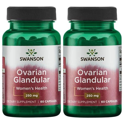 Swanson Ovarian Glandular Natural Supplement Promoting Womens
