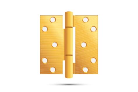 Door Hinge Vector Classic And Graphic By Pikepicture · Creative Fabrica