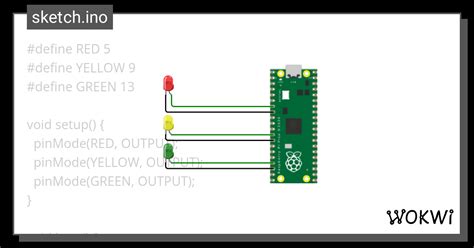 Program 10 Raspberry Pi Wokwi ESP32 STM32 Arduino Simulator