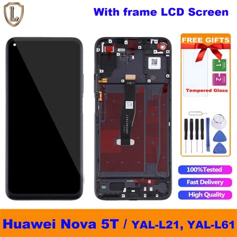 100 Tested Original LCD For Huawei Nova 5T LCD Screen For Honor 20 Honor 20 Pro LCD Display