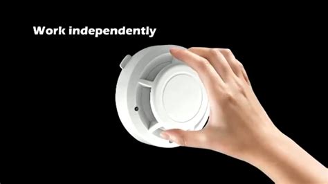 เครื่องตรวจจับควันไฟไร้สาย Fire Alarm Sensitive Detector Smoke Detector Sensor Wireless