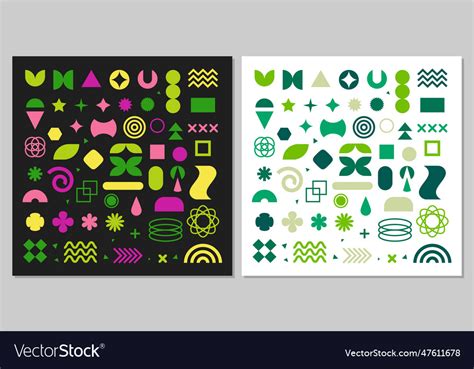 250623 Abstract Geometric Forms Royalty Free Vector Image