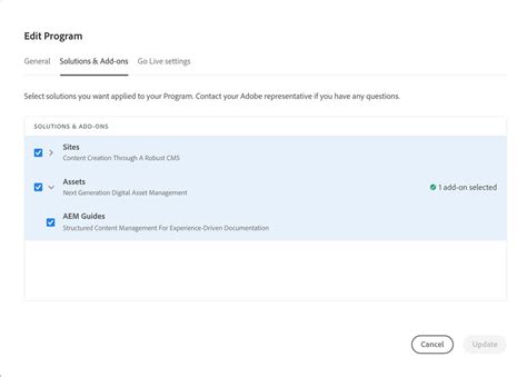 Comment Ajouter Experience Manager Guides à Votre Experience Manager As