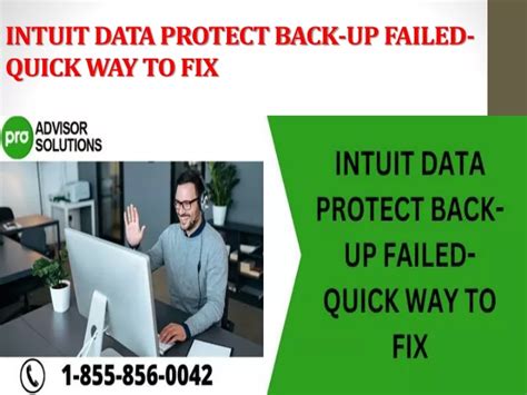 Ppt Intuit Data Protect Back Up Failed Quick Way To Fix Powerpoint