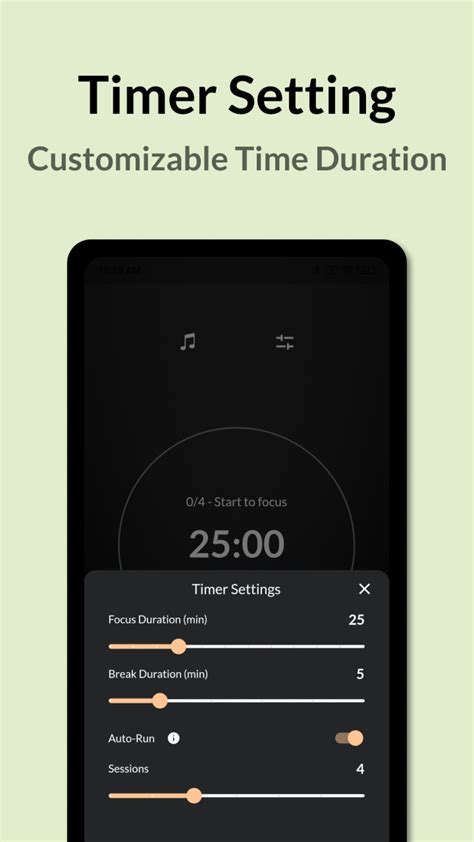 Android 용 Foca Pomodoro Focus Timer Apk 다운로드