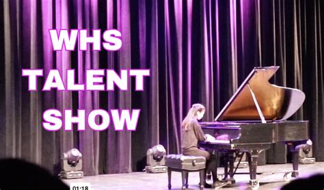 WHS Talent Show Highlights Wayland Student Press