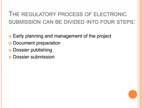Electronic Submission PPT PPT