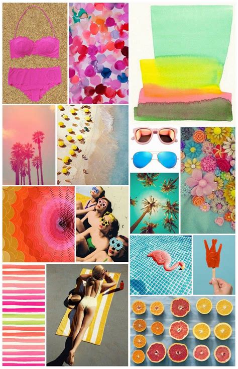 Summer Mood Board Fashion Einteriors Us Mood Board Summer Style