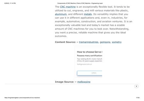 Components Of Cnc Machine Parts Of Cnc Machine Engineering Learnpdf