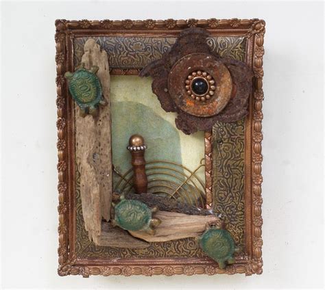 Assemblage Art Of Scott Rolfe 2017 Works Assemblage Art Shadow Box