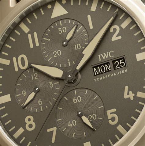 Iwc Pilots Watch Chronograph Top Gun Edition Mojave Desertwatches