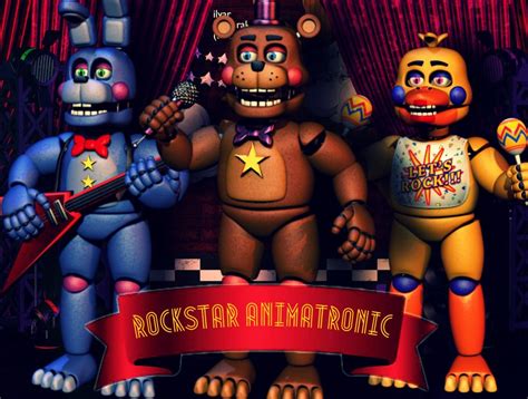Rockstar Animatronic Fnaf 6 Fnaf Fnaf Characters Five Nights At