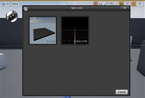 Creating A Level From A New Blank Map Learning Unreal Engine Game Development