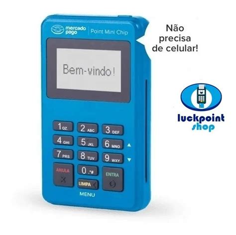 Nova Maquininha Point Mini Chip Mercado Pago D175 Nfc Mercado Livre