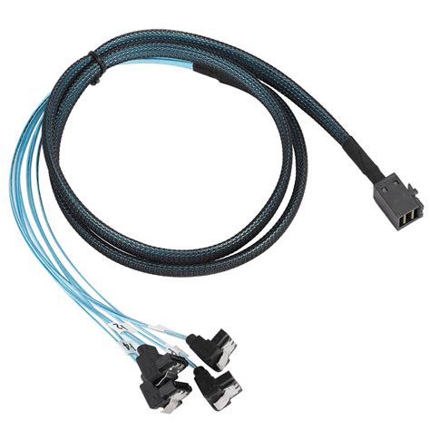 Mini Sas Interface Hd 36p Sff 8643 To Sata 7pinx4 Connector Injection