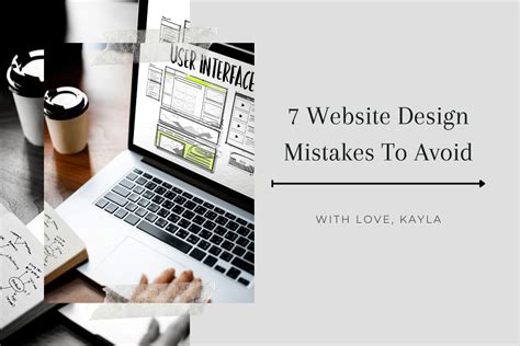 blog post 7 website design mistakes to avoid the brand gypsy