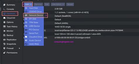 Installing PfSense Firewall On Proxmox Hetzner Root Server