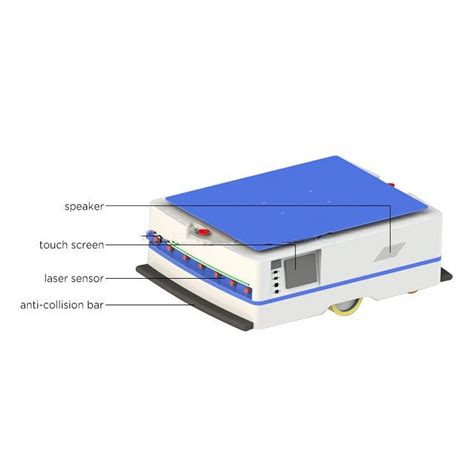 Agv Robot Warehouse Autonomous Cars 200kg Load Capacity Piggyback Agv