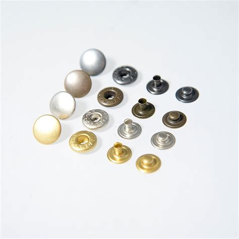 Ykk Sw35 Mildex Four Parts Alfa Button Snap Button Brass Button Sna
