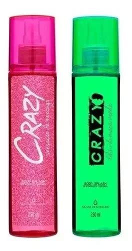 Body Splash Crazy Sensação De Morango Delírio Maçã Verde Água De