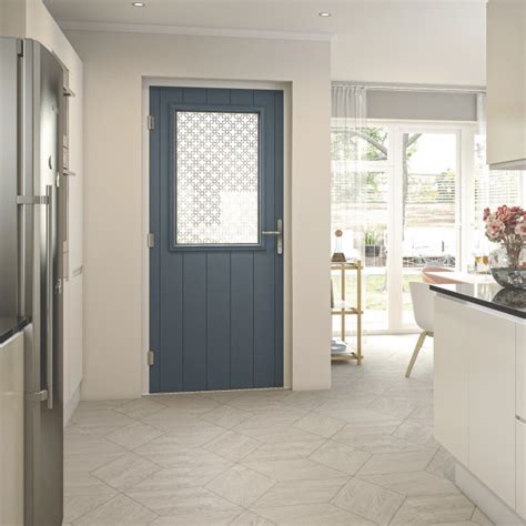 Solidor Ancona Solid Composite Contemporary Door In Rosewood Gfd Homes