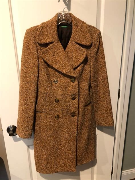 Benetton Classic Peacoats For Women Mercari