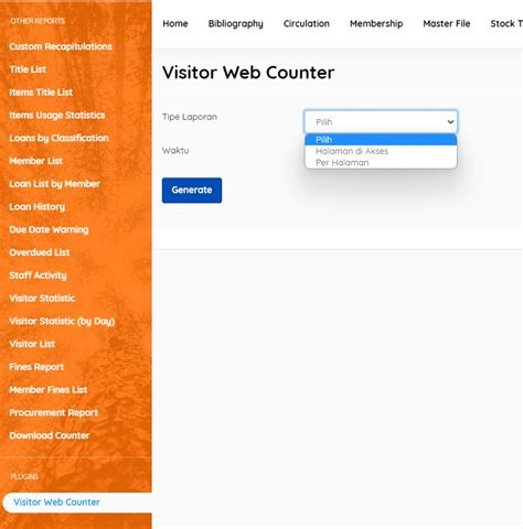 Web Visitor Counter Goslims
