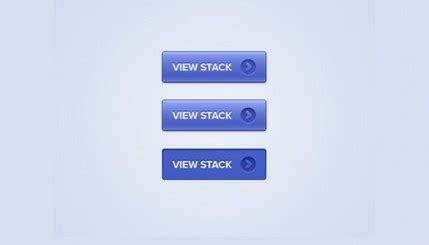 Crisp Blue Web UI Button Stack PSD Free Vector Download FreeImages