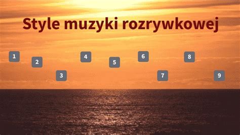 Style Muzyki Rozrywkowej