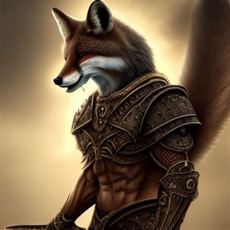 Large Anthropomorphic Fox By Giuseppedirosso On Deviantart
