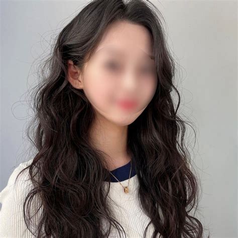 여자 긴머리 헤어스타일 물결펌과 비슷한 레인펌 구름펌 히피펌 중단발 굵은 젤리펌 차이 네이버 블로그