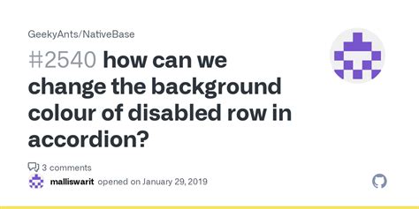 How Can We Change The Background Colour Of Disabled Row In Accordion